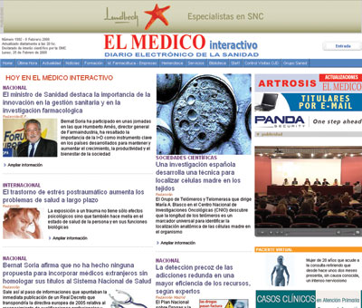 Articulo: EL MEDICO INTERACTIVO edita su número 2.000