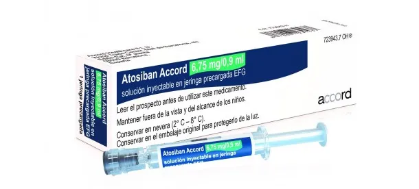 Accord Healthcare lanza Atosiban en jeringa precargada