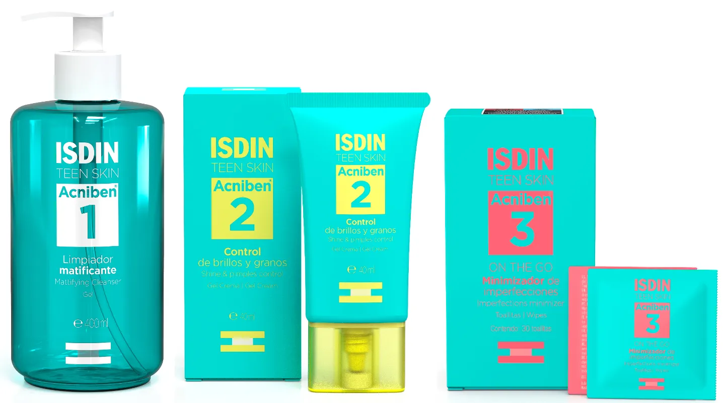 ISDIN presenta la nueva Acniben, la rutina específica para la piel ...