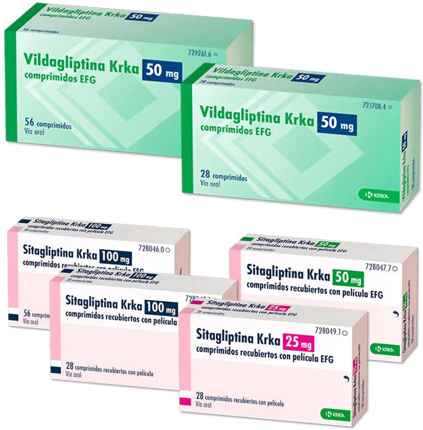 KRKA amplía su vademécum con el lanzamiento de Vildagliptina y Sitagliptina
