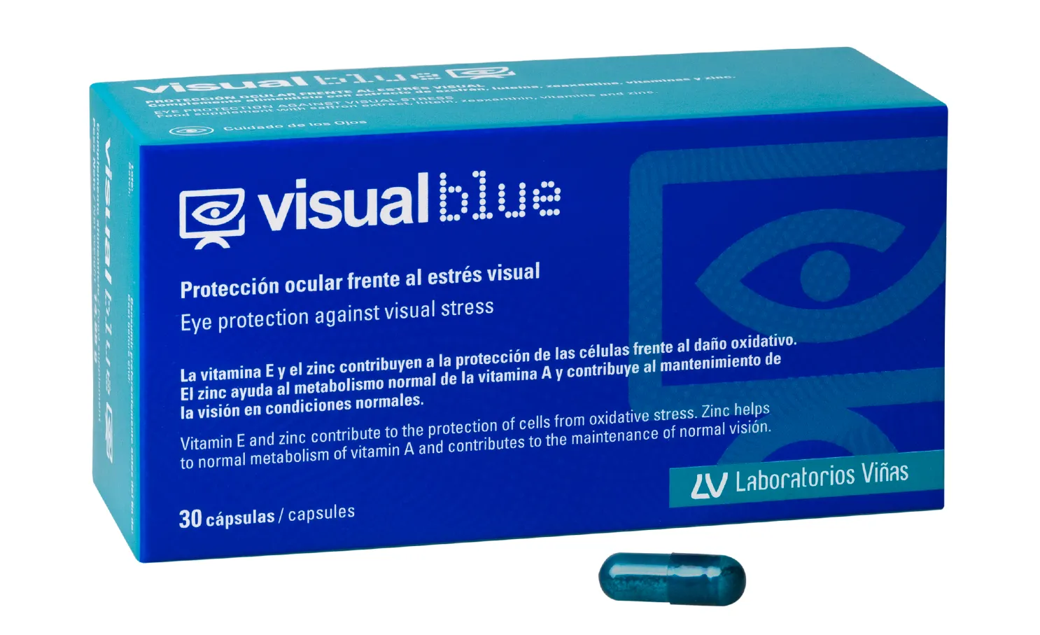 Visual Blue, protección ocular frente al estrés oxidativo