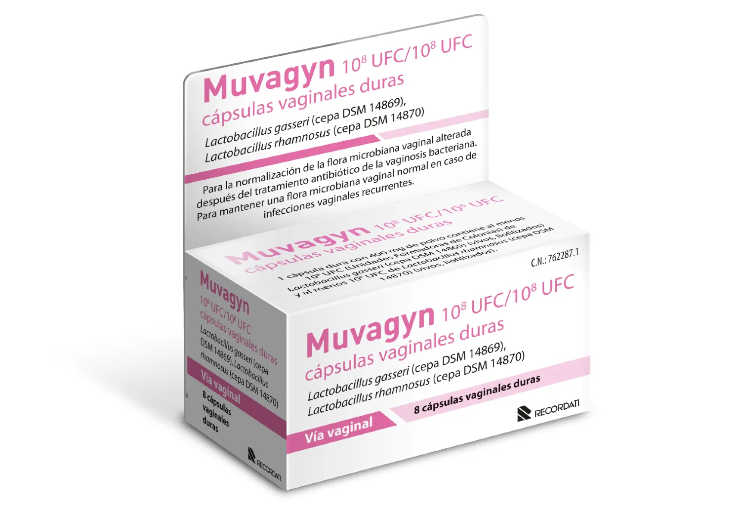 Casen Recordati lanza Muvagyn, único medicamento vaginal con lactobacillus